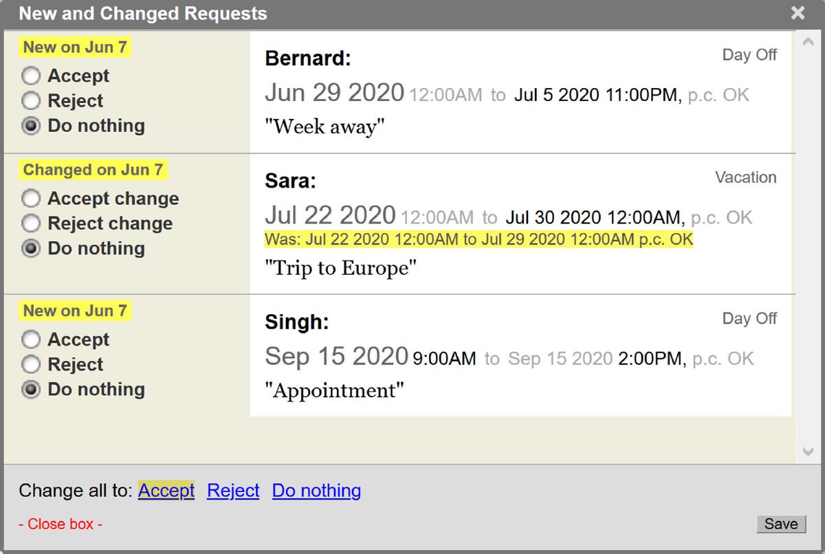 MedRez.net Scheduling Tool Documentation