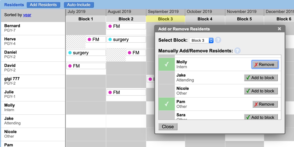 MedRez.net Scheduling Tool: What's New? | by H2-O2
